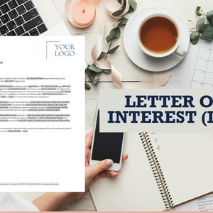 Letter of Interest (LOI) Template | Grants | Grant Proposal | Nonprofit ...
