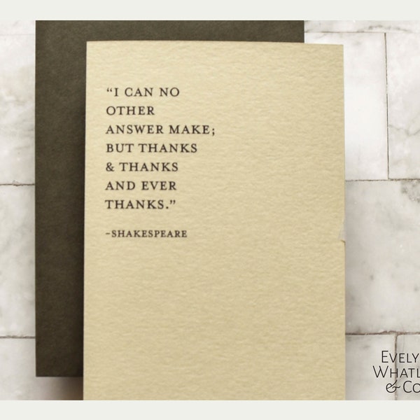 Theater Thank You - Etsy