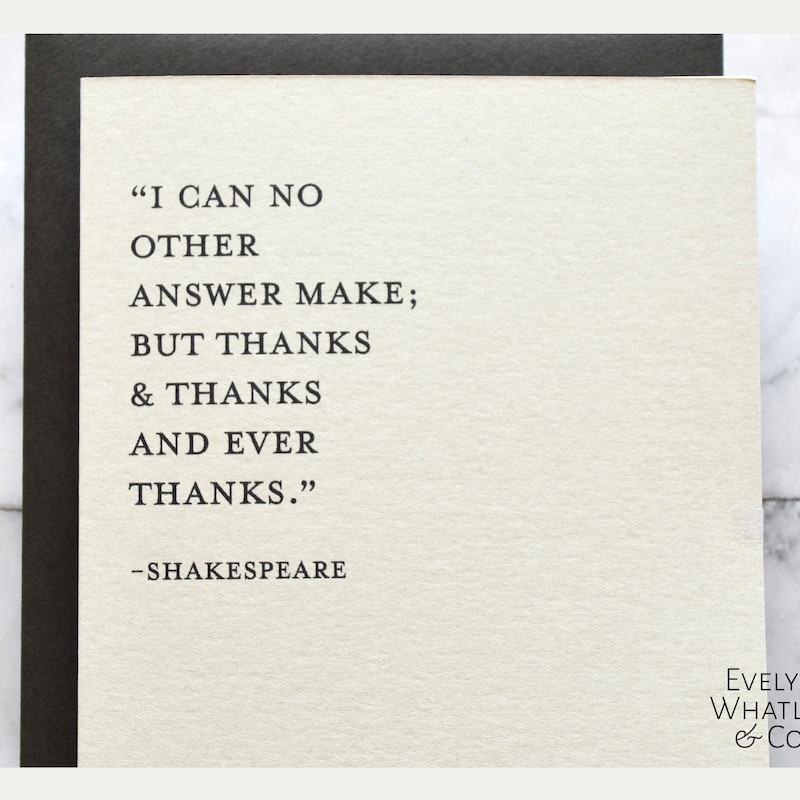 Theater Thank You - Etsy