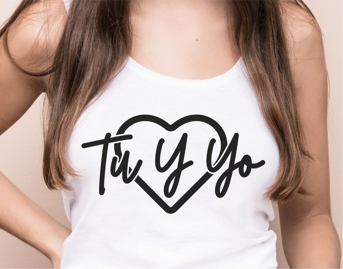 Tu Y Yo SVG PNG PDF Eps, Puerto Rico Svg, Latin Svg, Lyrics Svg, Latin ...