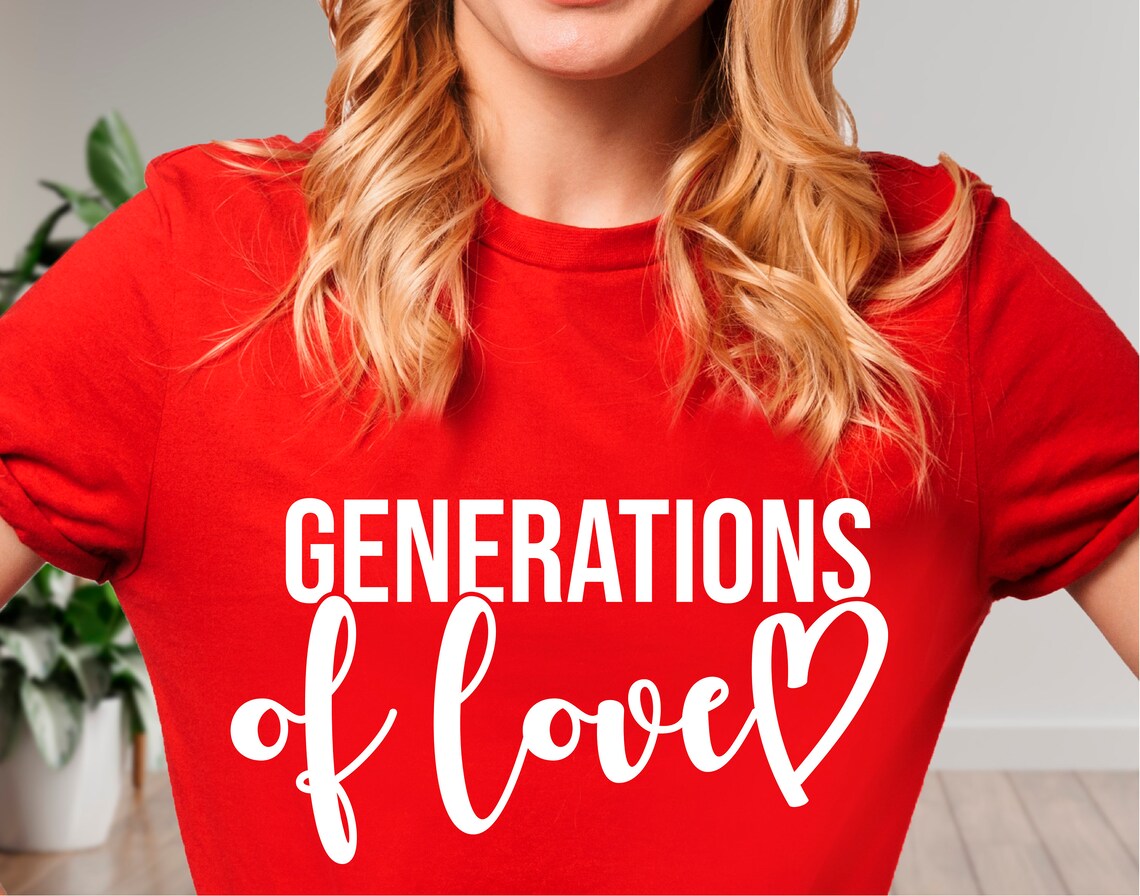 Generations of Love Svg Eps Pdf Png Jpg, Family Reunion Tree Svg ...