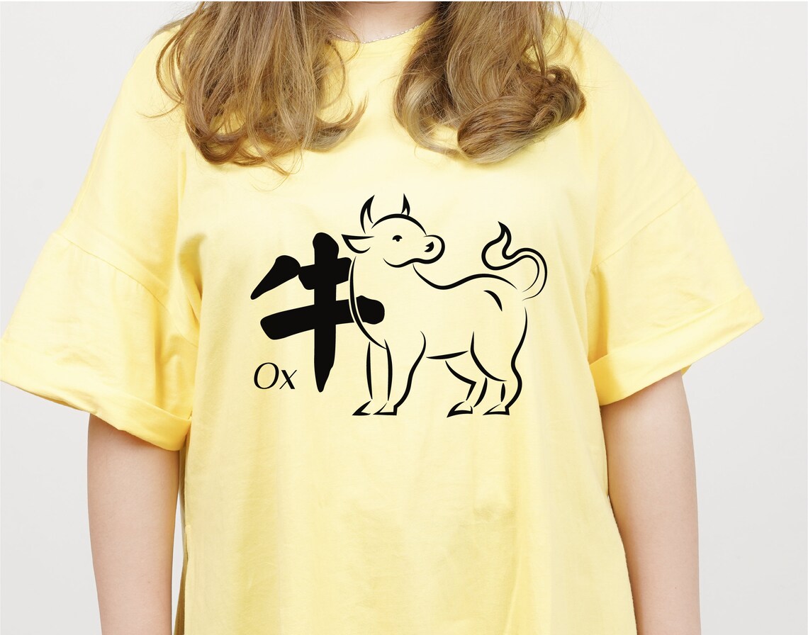 Ox Zodiac SVG PNG PDF Eps Jpg, Zodiac Animal Svg, Chinese New Year Svg ...
