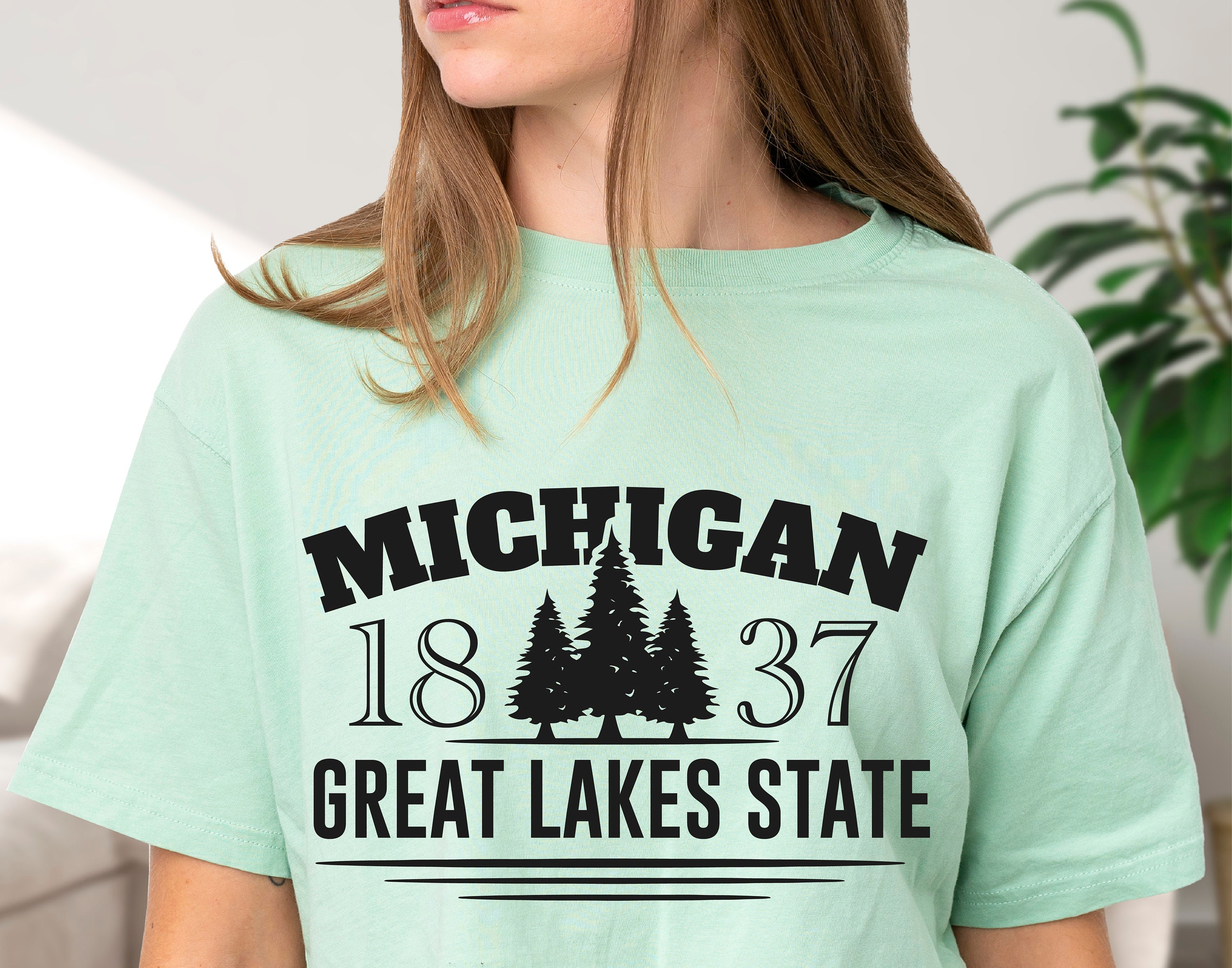 Michigan Great Lake State Svg Png Pdf Jpg, Michigan State Svg, Michigan ...