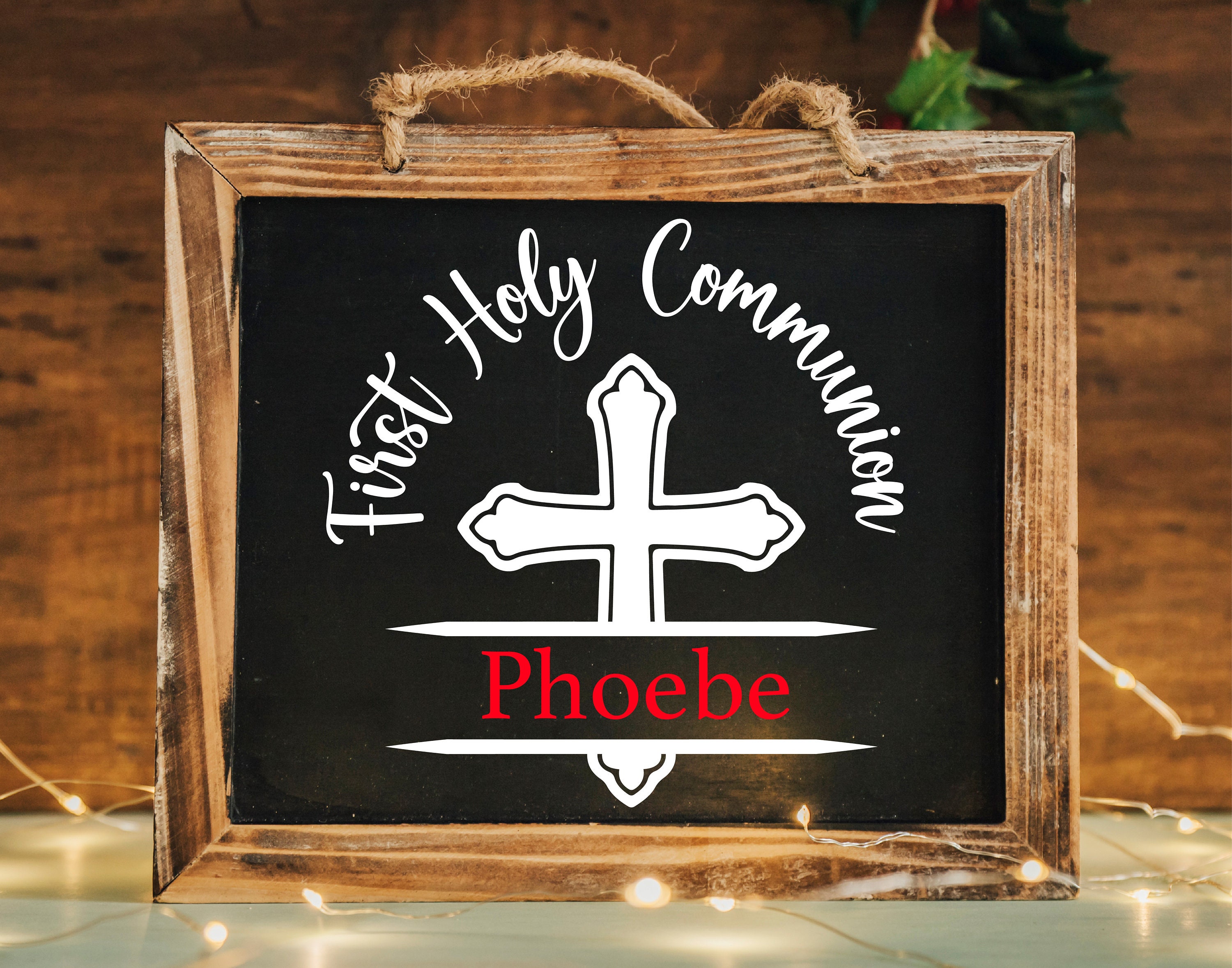 First Communion SVG PNG Eps Jpg Pdf, First Communion Custom Gift, 1st ...