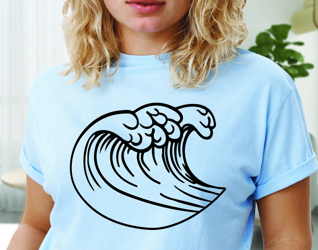 Big Wave SVG PNG PDF, Wave Svg, Ocean Wave Svg, Layered Wave Svg, Ocean ...