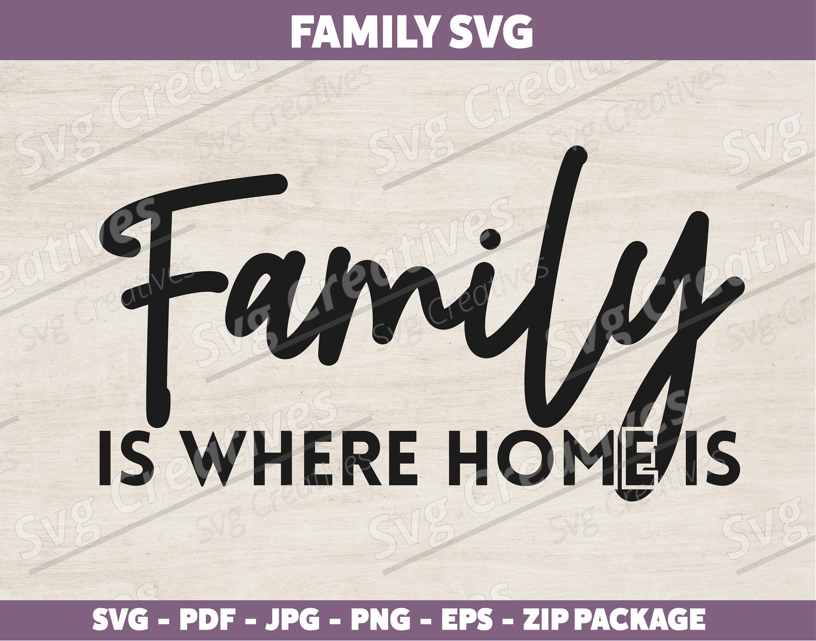 Family Home Svg Eps Pdf Png Jpg, Family Reunion Tree Svg, Family ...