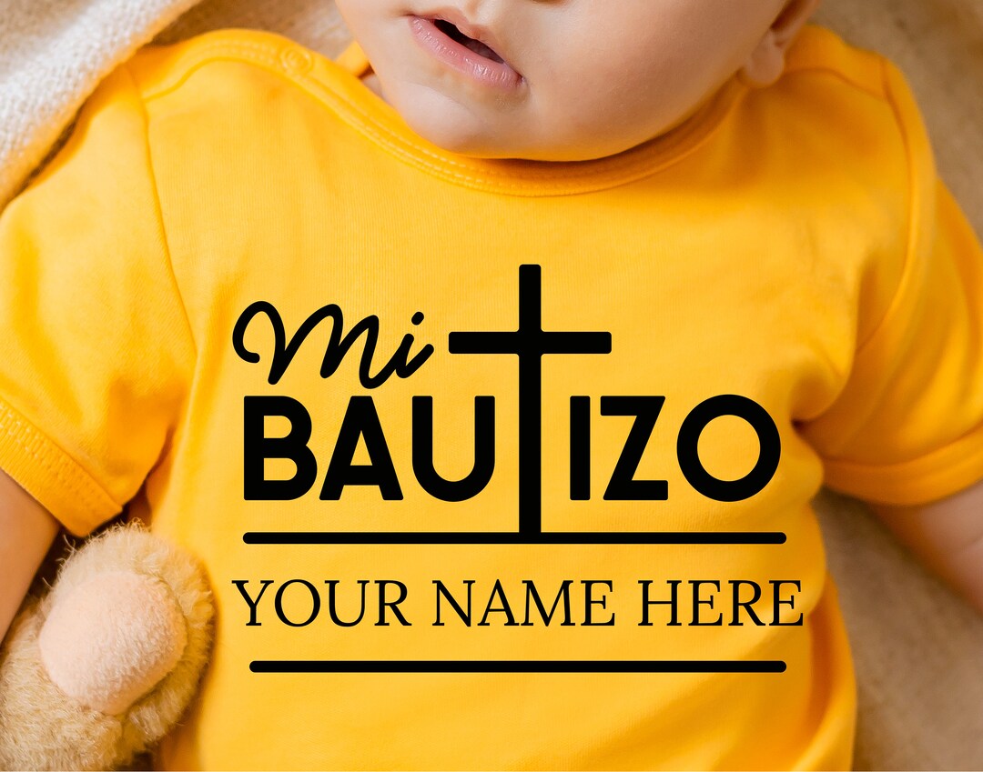 Mi Bautizo Svg Png Pdf Jpg Eps, Personalized Babtism Gifts, Pray Svg ...