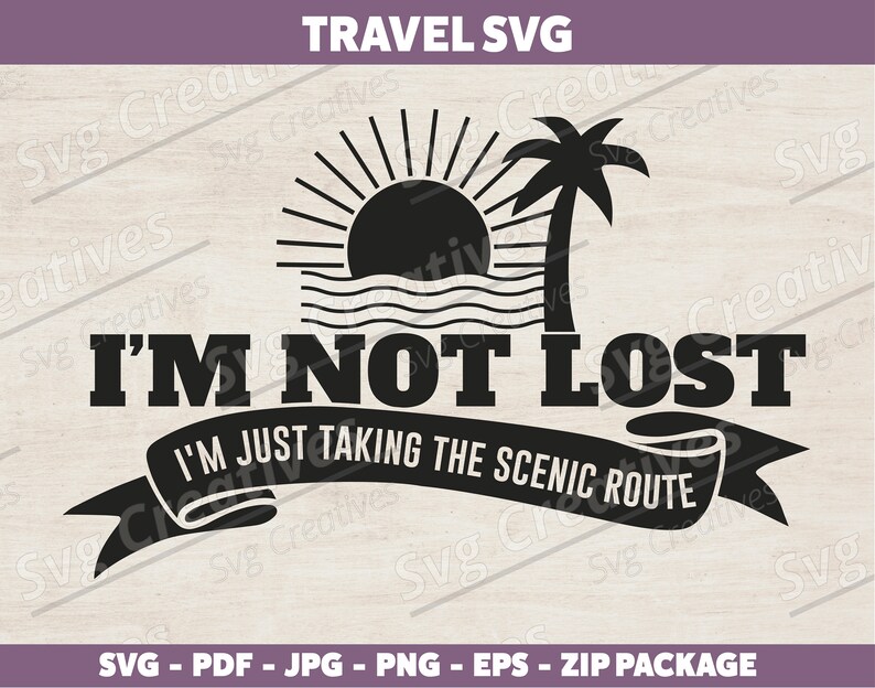 Travel Svg Png Pdf Jpg Eps, World Traveler Svg, Pilgrim Svg, Journey ...