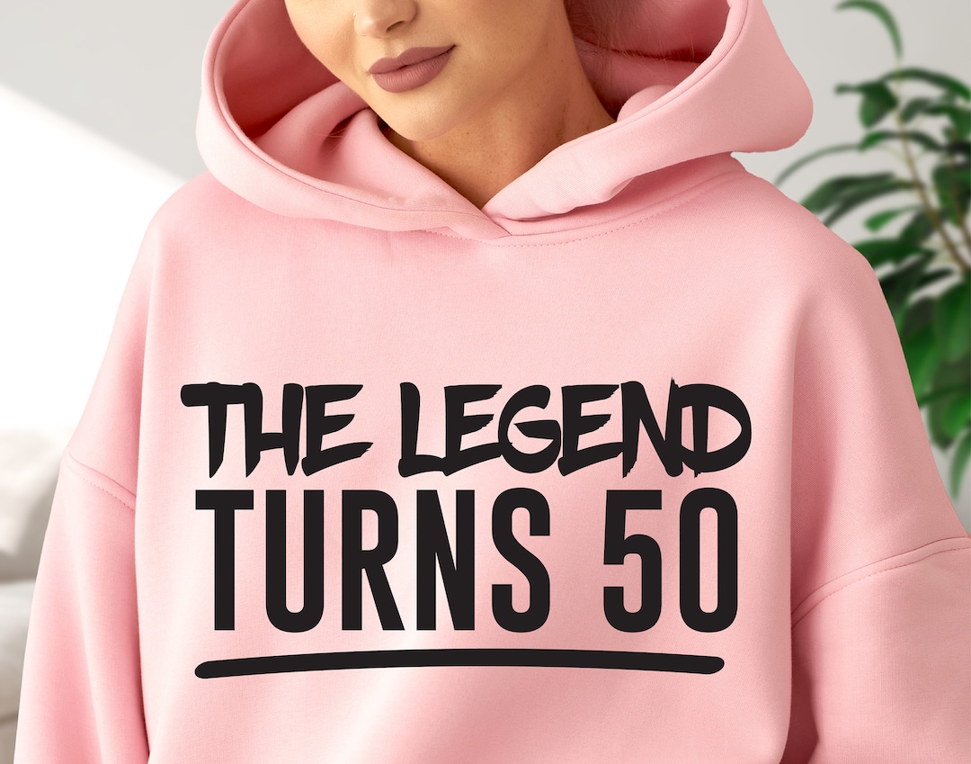 The Legend Turns 50 Svg Png Pdf, 50th Birthday Svg, Its My Birthday Svg ...