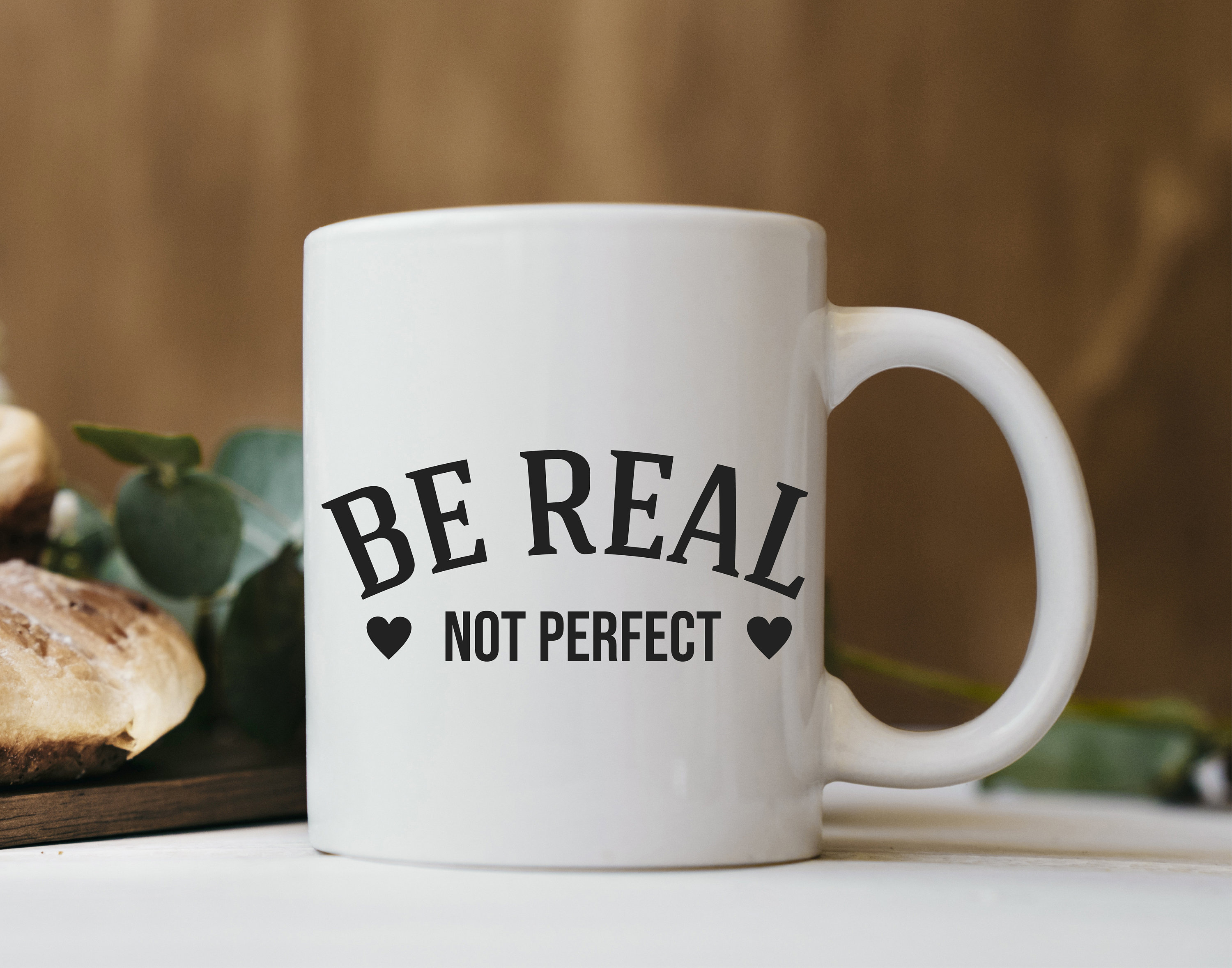 Be Real Not Perfect SVG PNG PDF, Worthy Svg, Inspirational Quote Svg ...