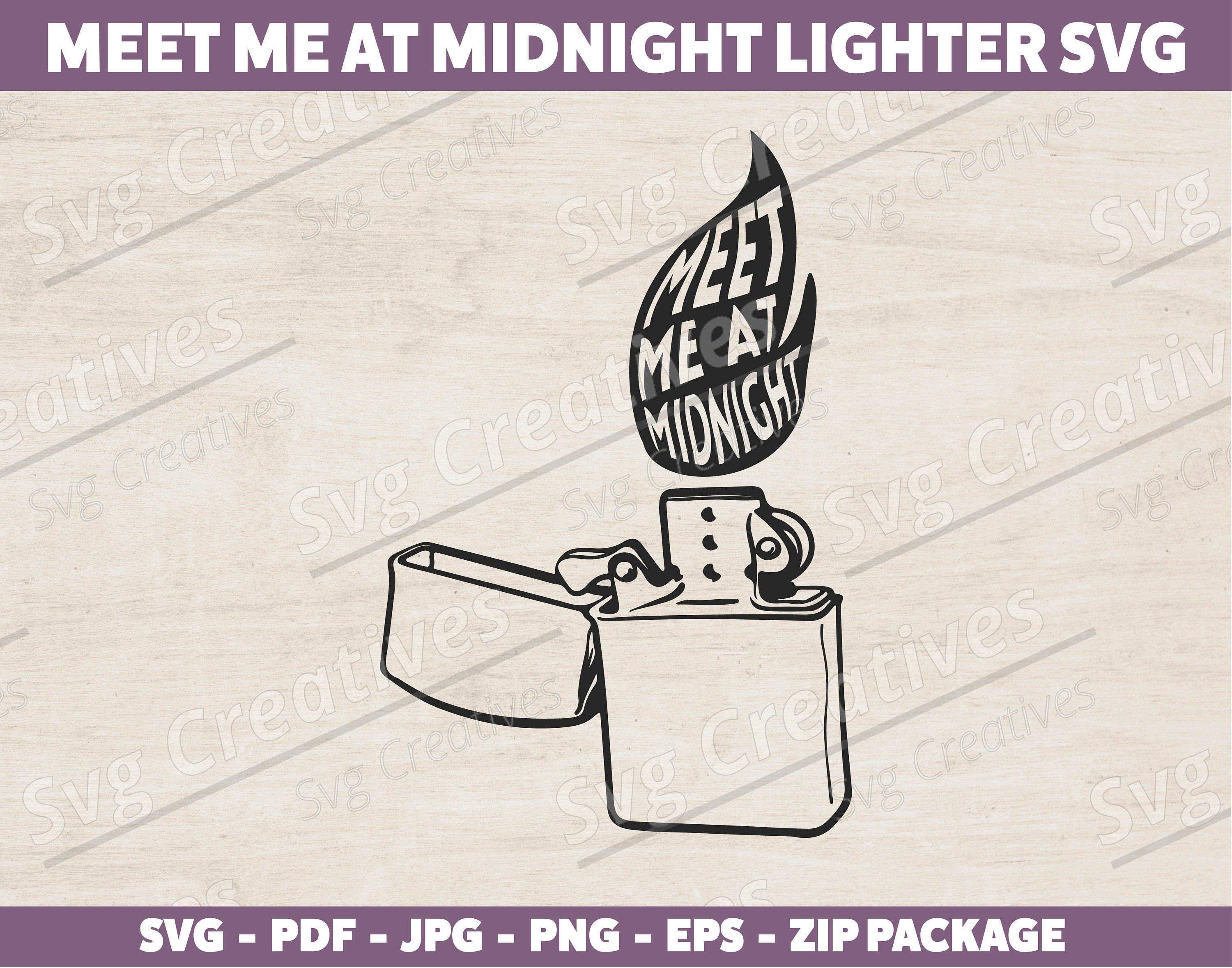 Midnight SVG PNG Pdf Eps Jpg Lighter Svg Pop Music Svg You - Etsy