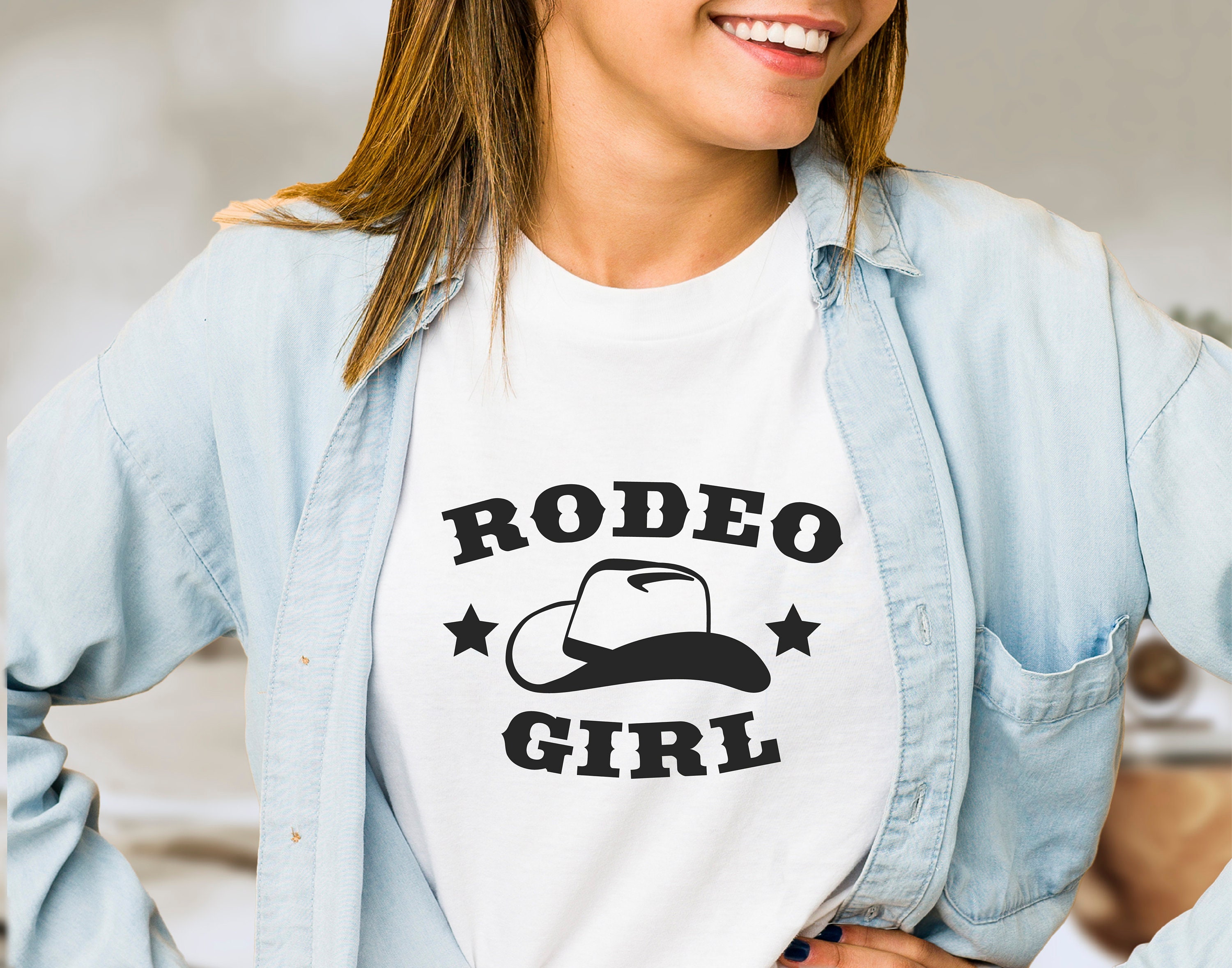 Rodeo Girl SVG PNG PDF, Country Girl Svg, Southern Girl Svg, Small Town ...
