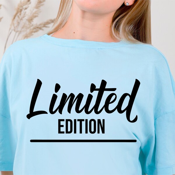 Limited Edition Svg - Etsy