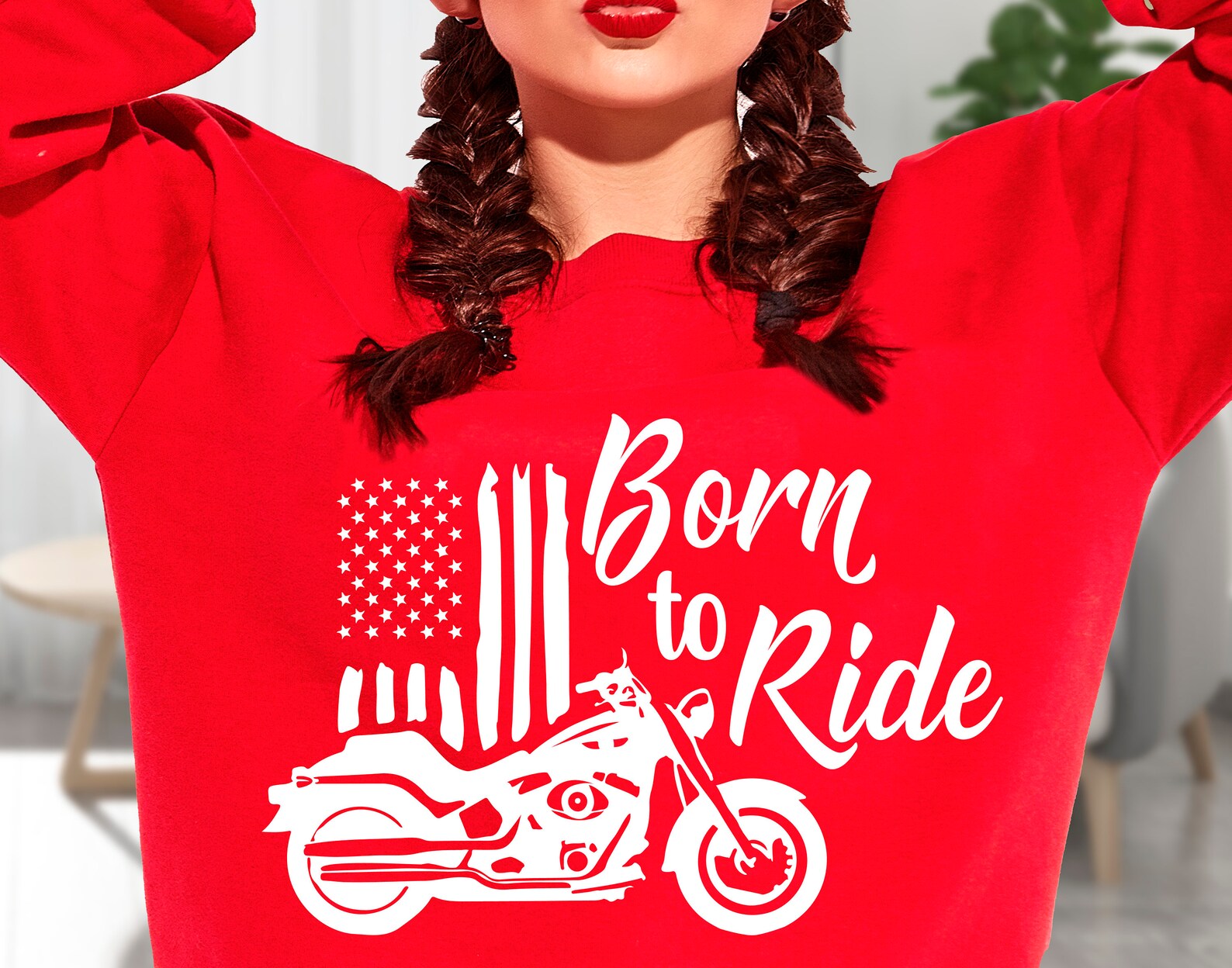 Born to Ride Svg Png, Motorcycle Svg, Girl Biker Svg, Ride or Die Svg ...