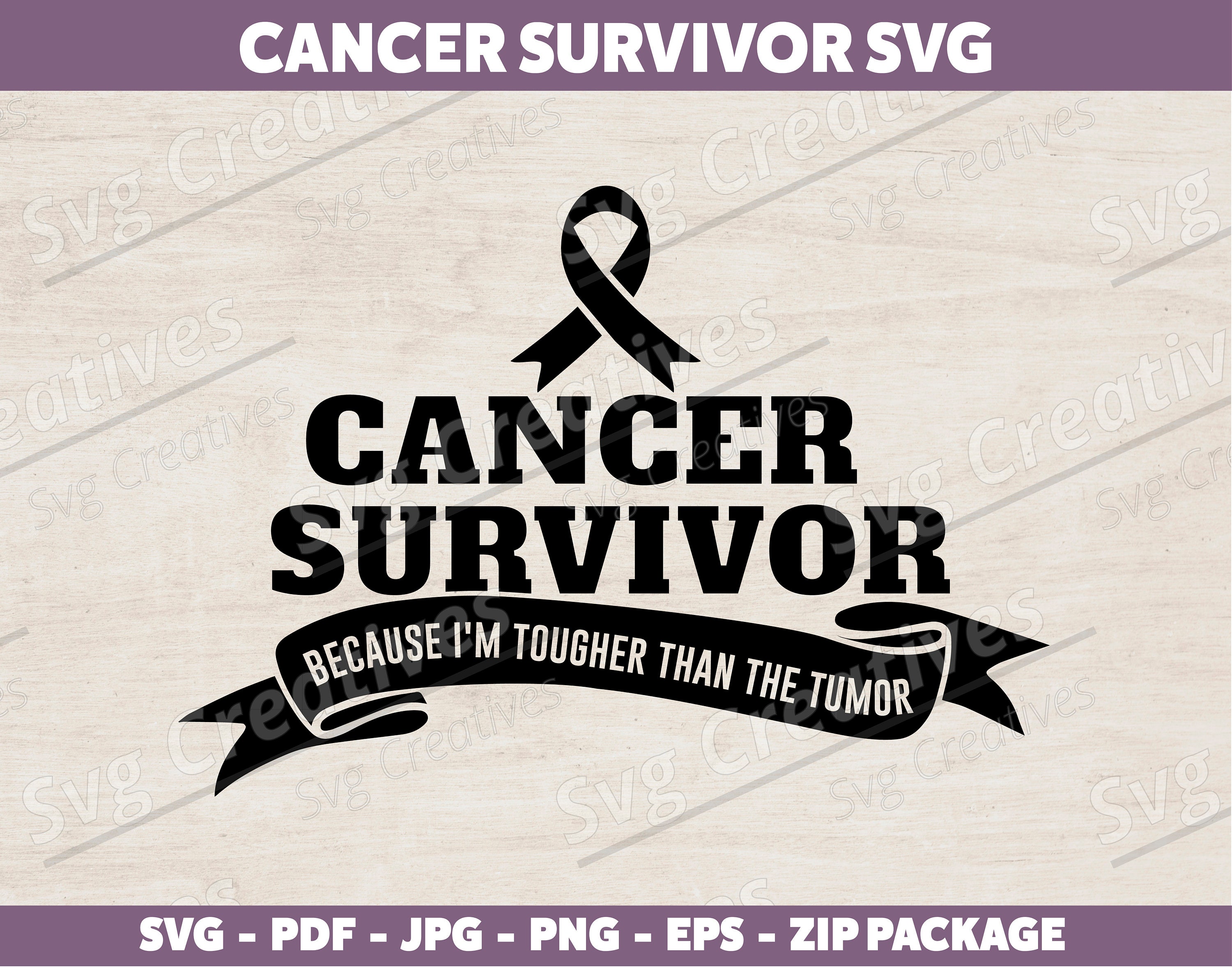 Cancer Survivor Svg, Eps, Pdf, Png, Jpg, Breast Cancer Ribbon Svg ...