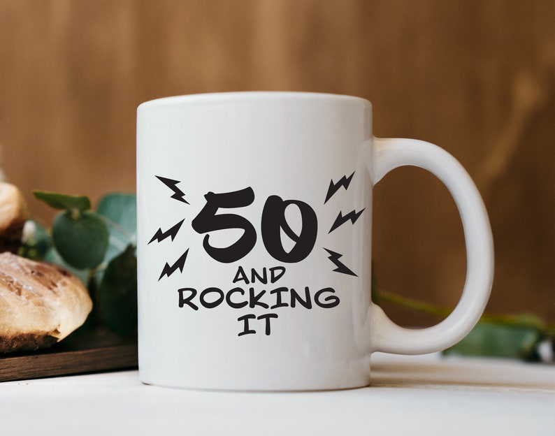 50 and Rocking It Svg Png Pdf, 50th Birthday Svg, Its My Birthday Svg ...