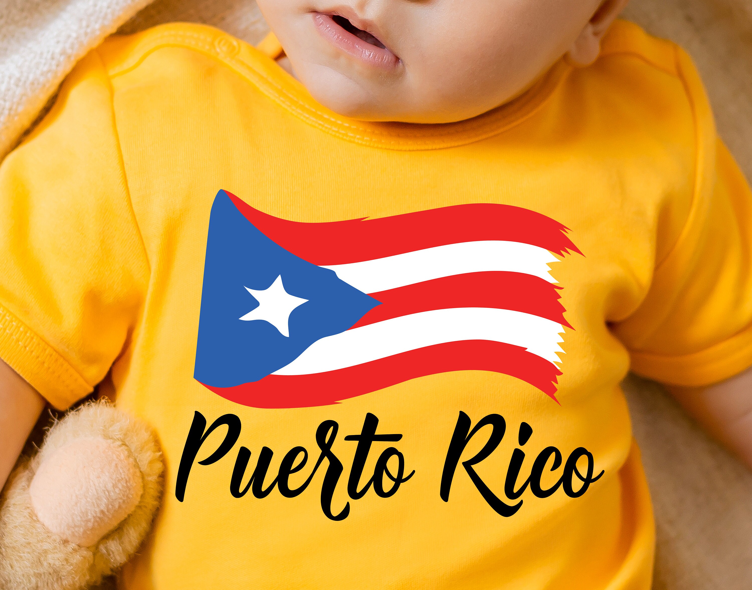 Bandera de Puerto Rico Svg Png Eps Jpg Pdf, Camisa de Puerto Rico ...
