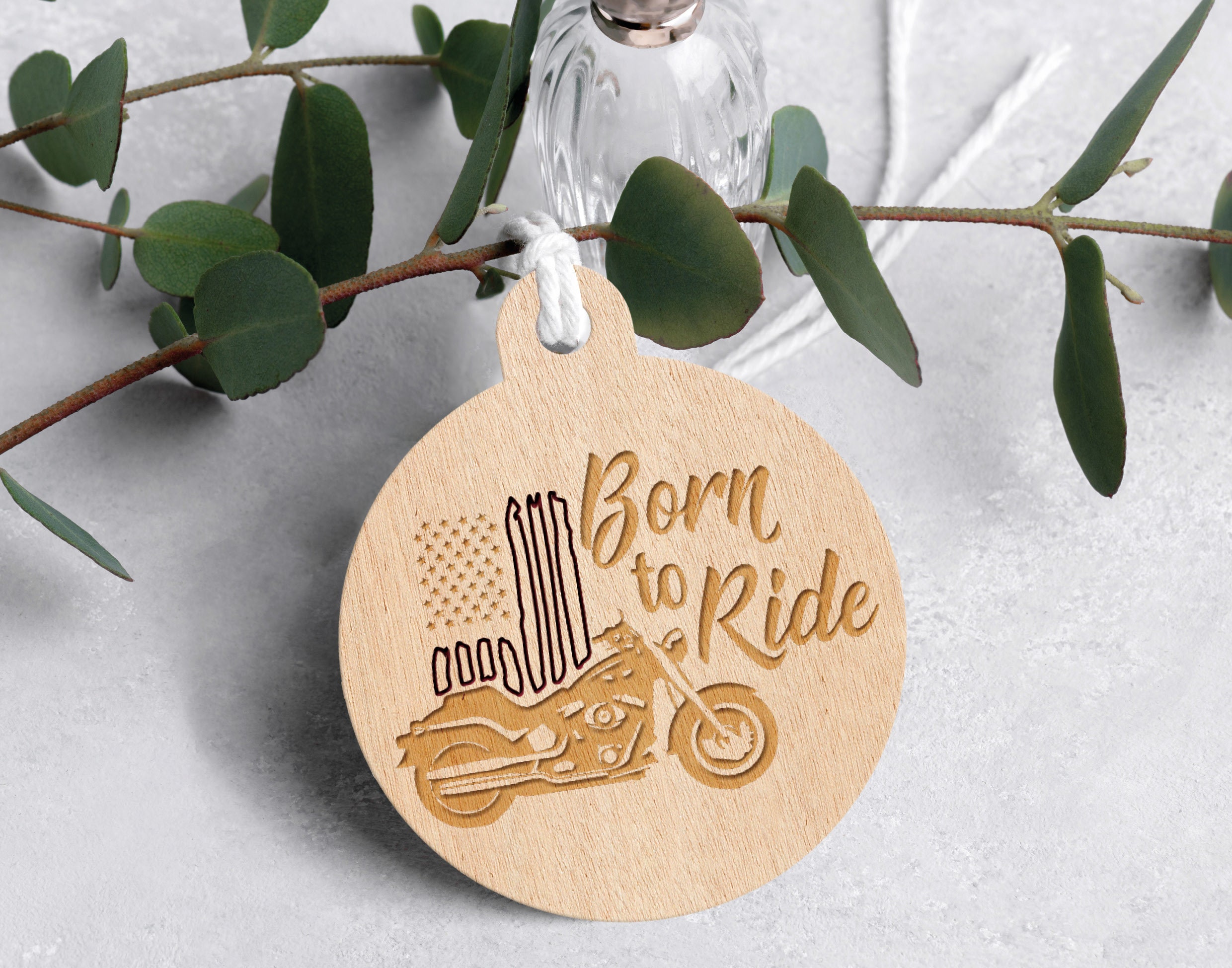Born to Ride Keychain Svg Motorcycle Cut File Ride or Die - Etsy