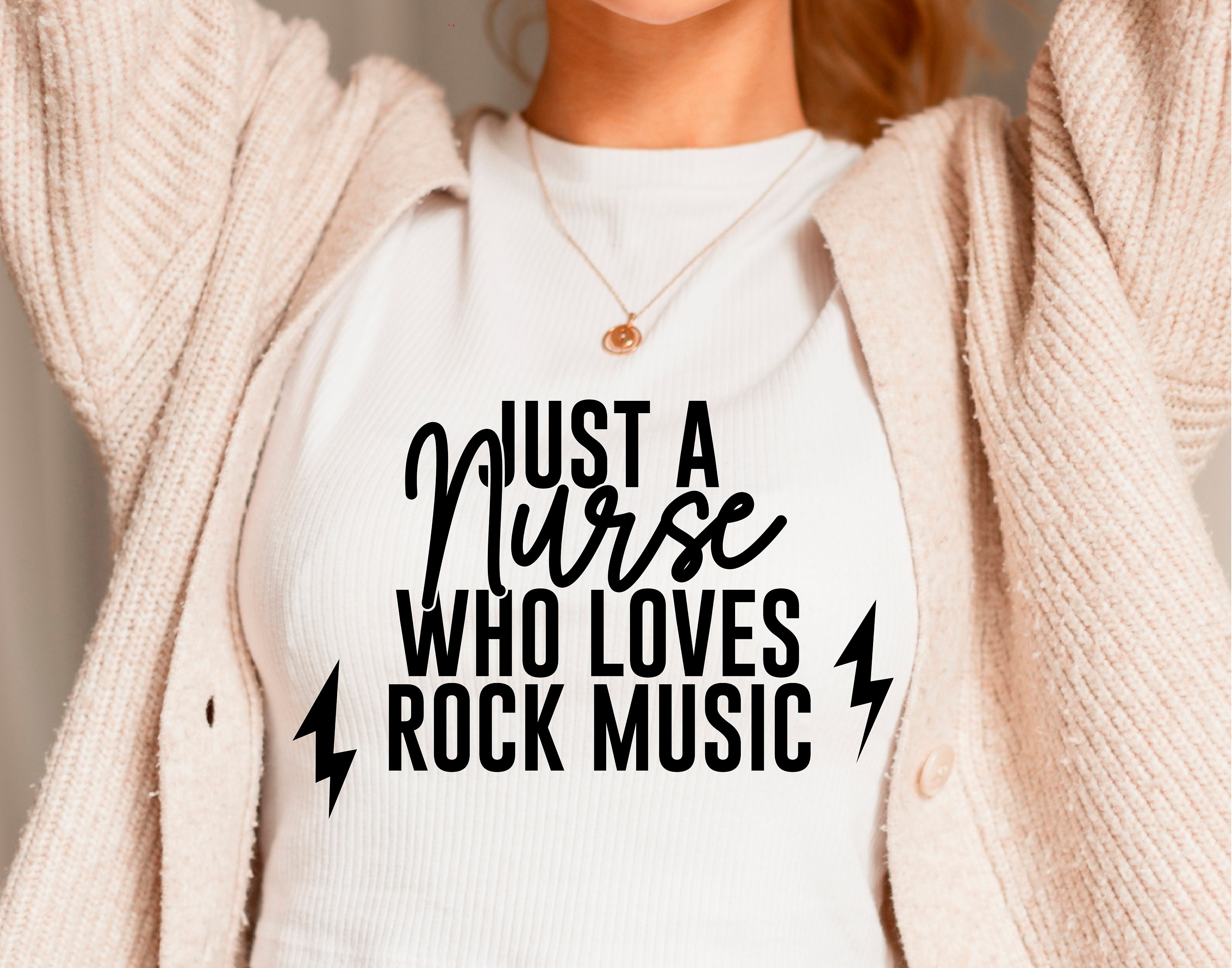 Nurse Rock SVG, PNG PDF Eps Jpg, Nurse Svg, Rock and Roll Nurse Svg ...