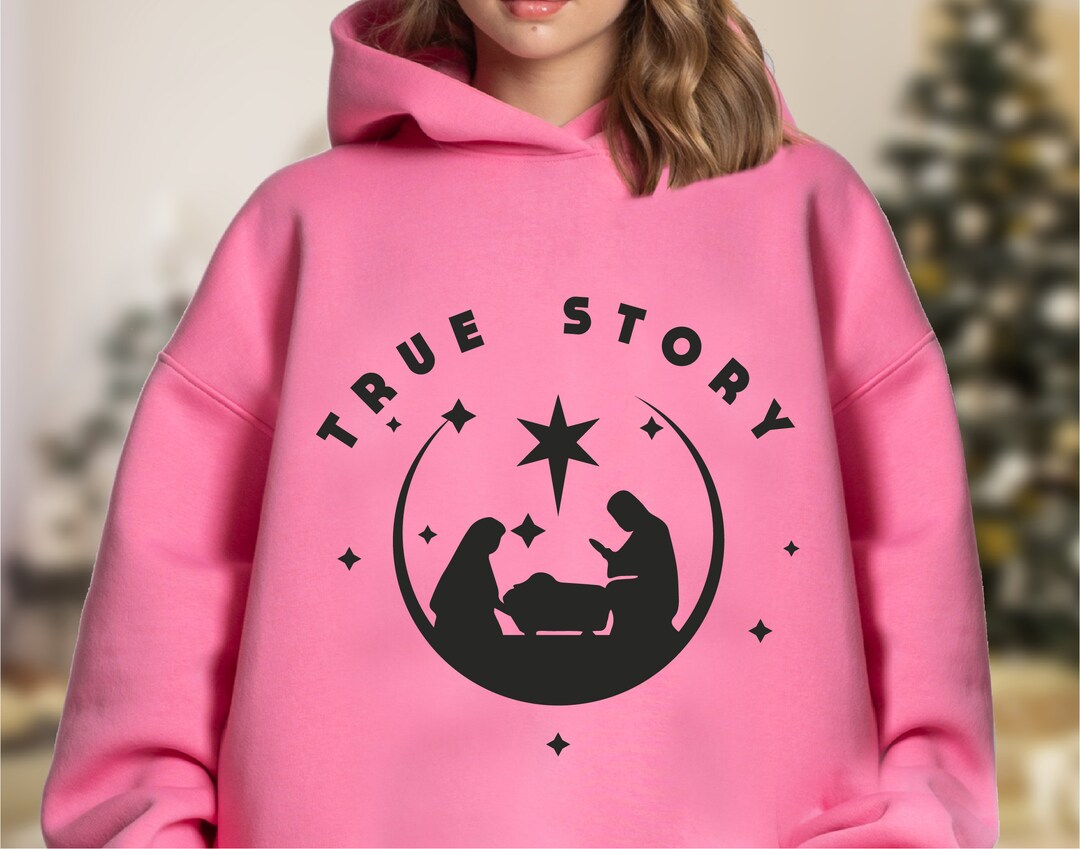 True Story SVG PNG PDF Nativity Scene Svg True Story - Etsy