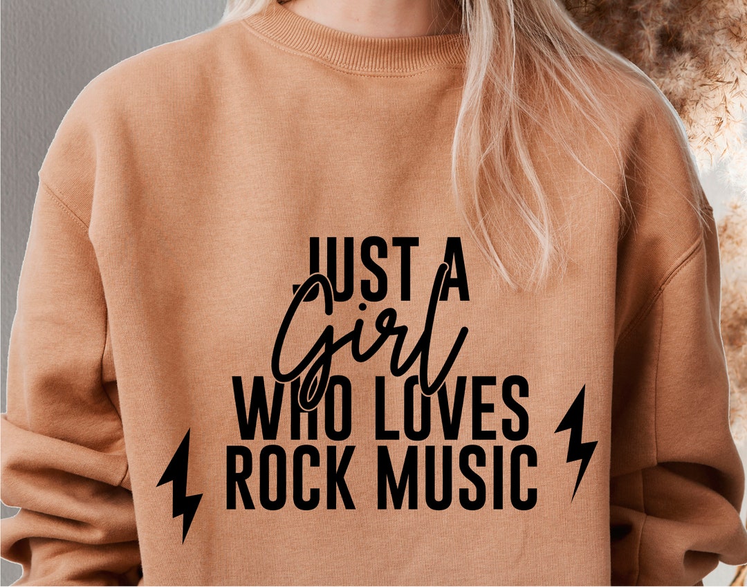 Girl Rock SVG, PNG PDF Eps Jpg, Girl Svg, Teacher Svg, Cool Girl Svg ...