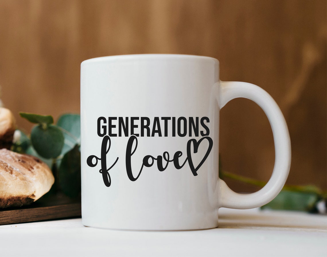 Generations of Love Svg Eps Pdf Png Jpg, Family Reunion Tree Svg ...