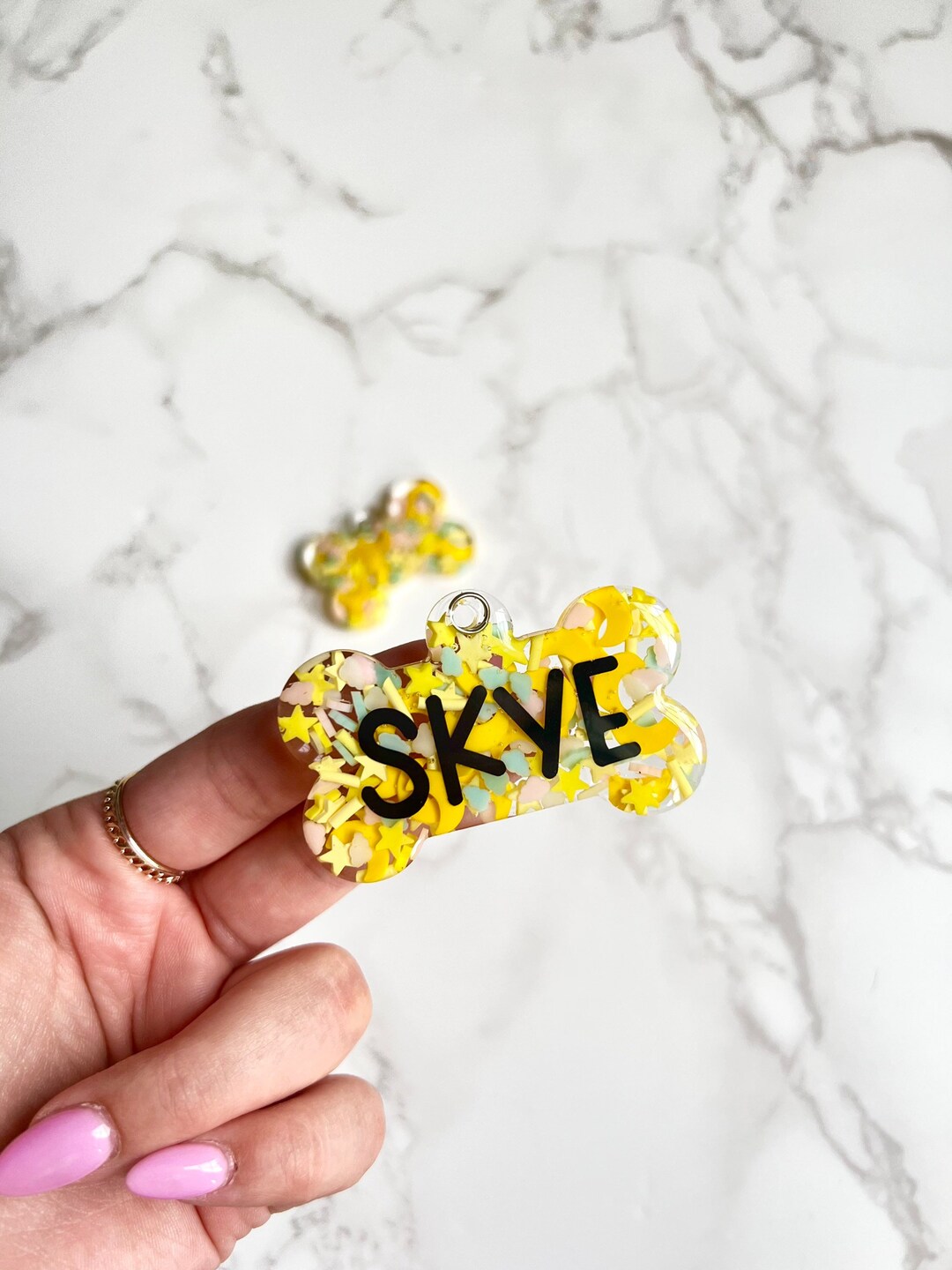 Dreamy Skies Pet Tag - Etsy