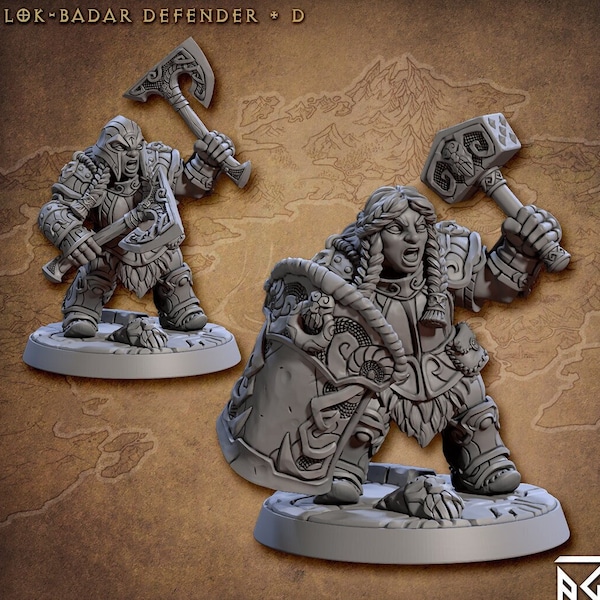 Female Dwarf Miniature - Etsy