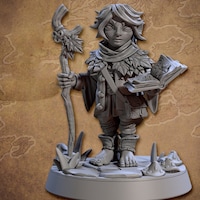 Gnome Artificer With Emu Defender Mount | DND | Pathfinder | TTRPG - Etsy