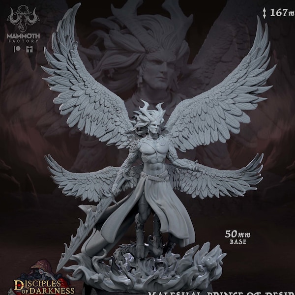 Angel Devil Figurine - Etsy