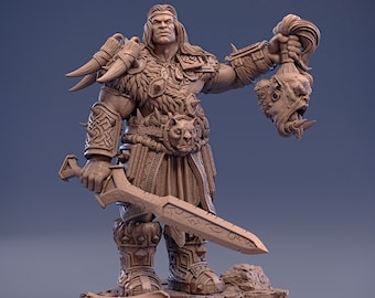 Goliath Fighter Miniature Halberd - Etsy