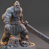 10pc Viking Miniatures Dnd Dungeons and Dragons TTRPG Miniatures Viking ...