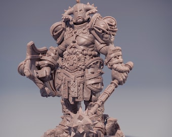 Chaos Knight Figurine Blood Warriors 28mm 32mm 75mm | Etsy