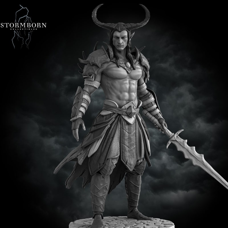 28mm Tiefling Rogue - Etsy