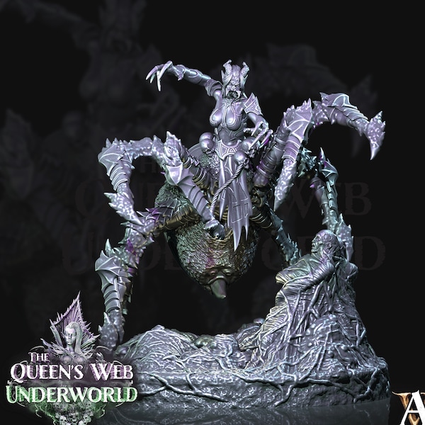 Female Drider Miniature - Etsy