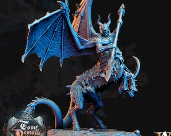 Armanite Decataurs Demon Lord 28mm/32mm Scale 75mm | Etsy