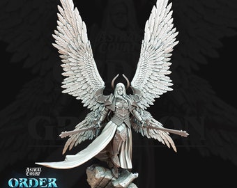 Female Celestial Deva Aasimar Angel Solar 28mm 32mm 75mm - Etsy