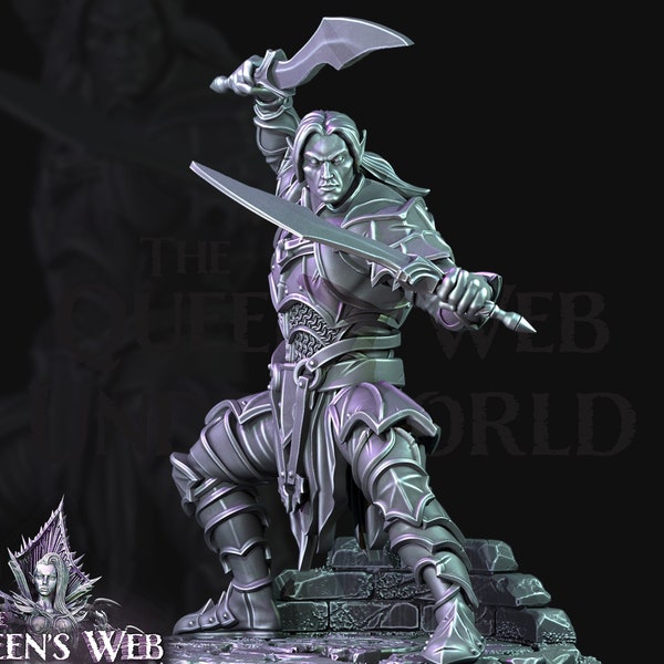 Female Drider Dark Elf Lolth Monstrosity 28mm and 32mm Scale. Dnd ...