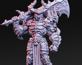 Death Knight Miniature - Etsy