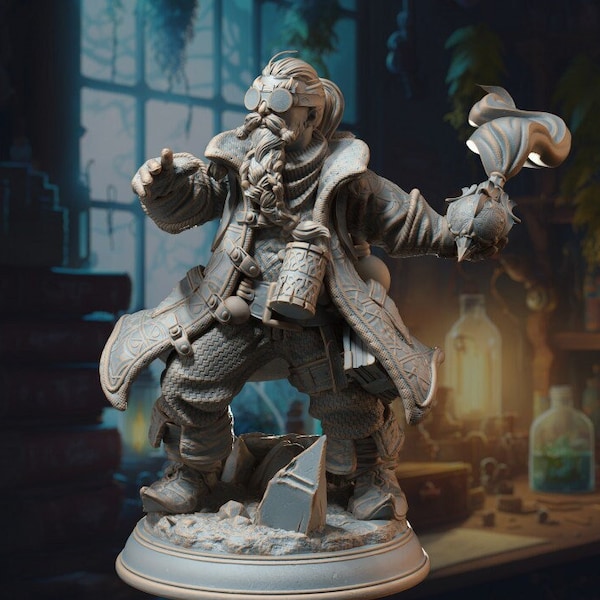 Dnd Artificer Miniature - Etsy