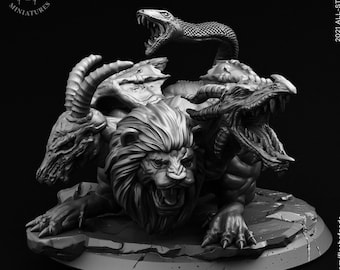 Dnd 5e Chimera - Etsy