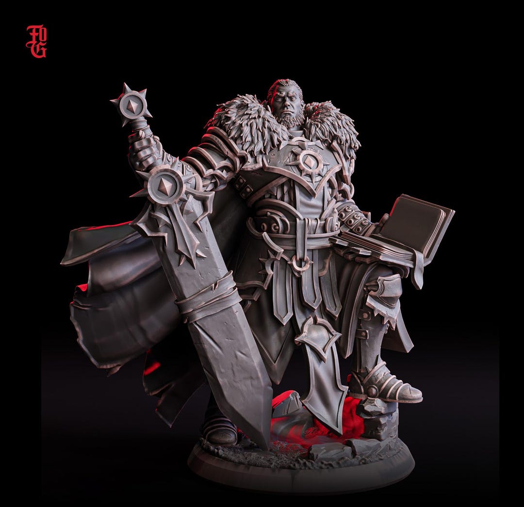 Paladin,fighter Battlemaster, Ranger PC / NPC | 28mm, 32mm,54mm75mm ...