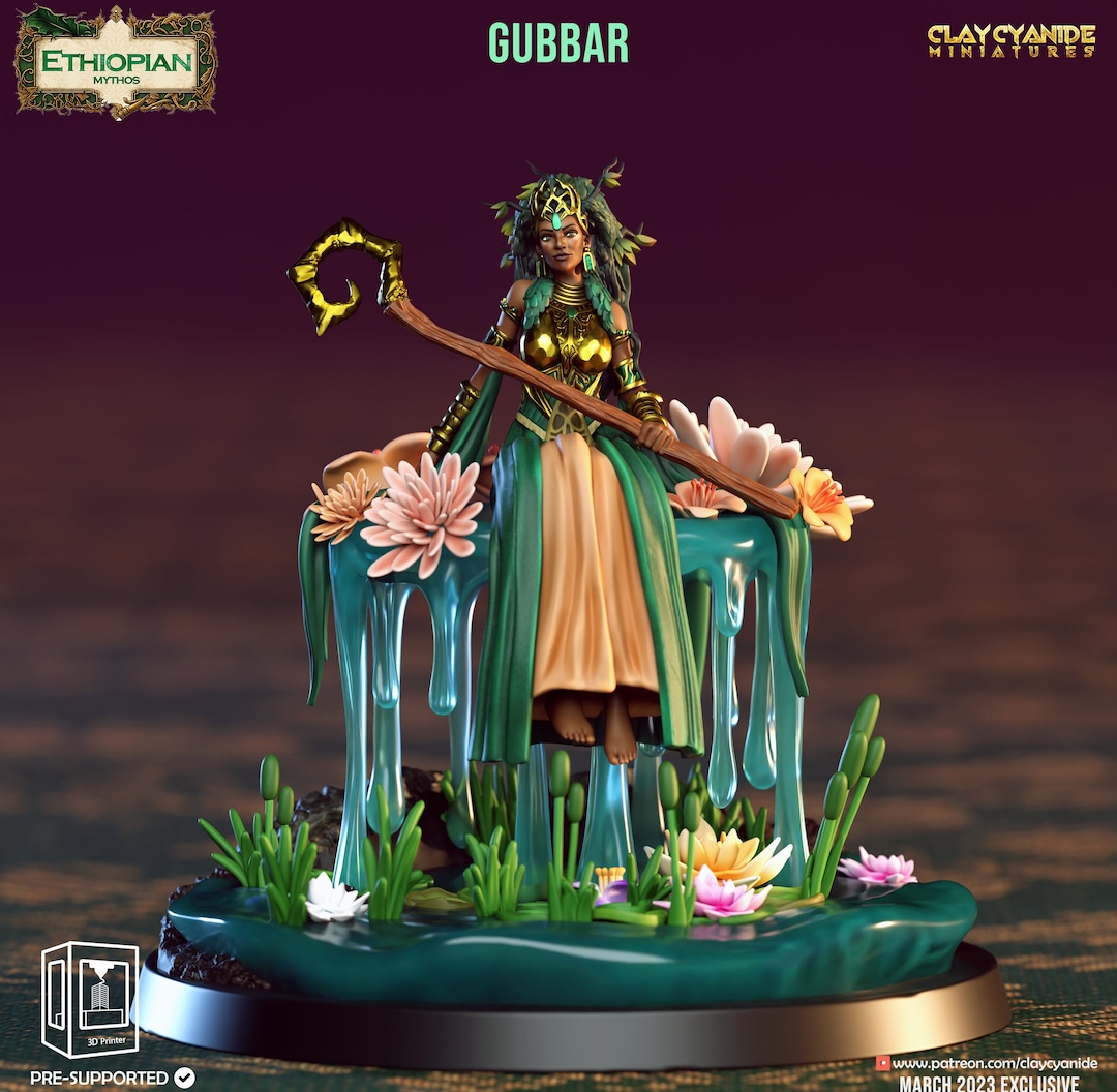 Female Human Druid Circle of Land Forest, Sorcerer| 4 Sizes /scale ...