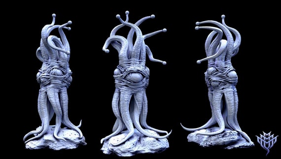 Mindwitness Mind Flayer Infected Beholder Elder Brain 100 Etsy Uk