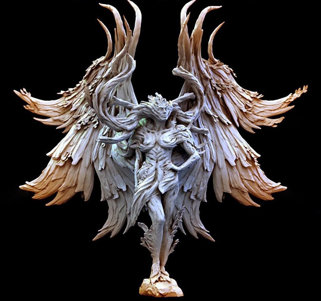 Dryad Forest Angel | Dungeons and Dragons Miniature 3 Sizes /scale ...