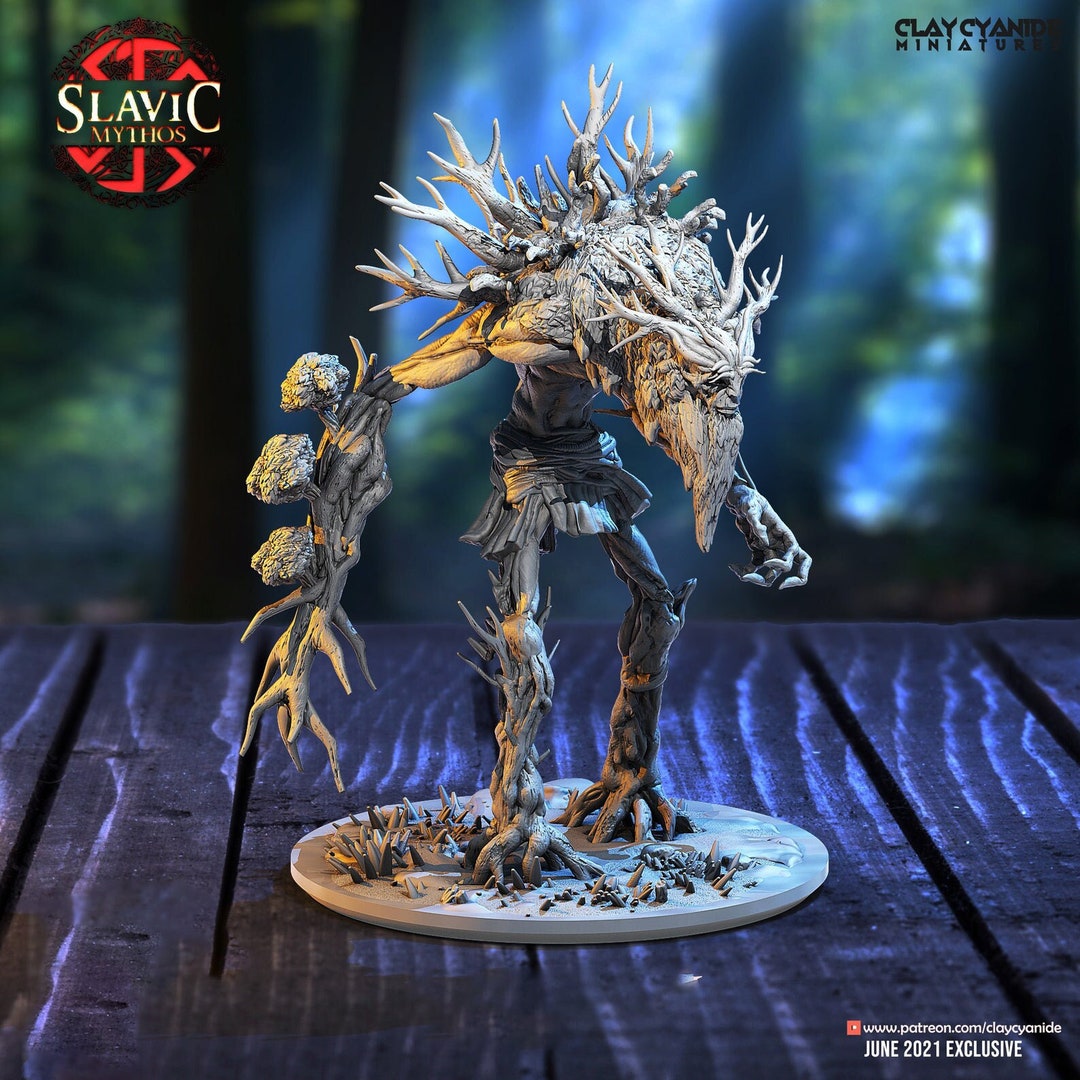 Ancient Treant Miniature | 110mm Tall | 28mm/32mm Scale | 3d Printed ...