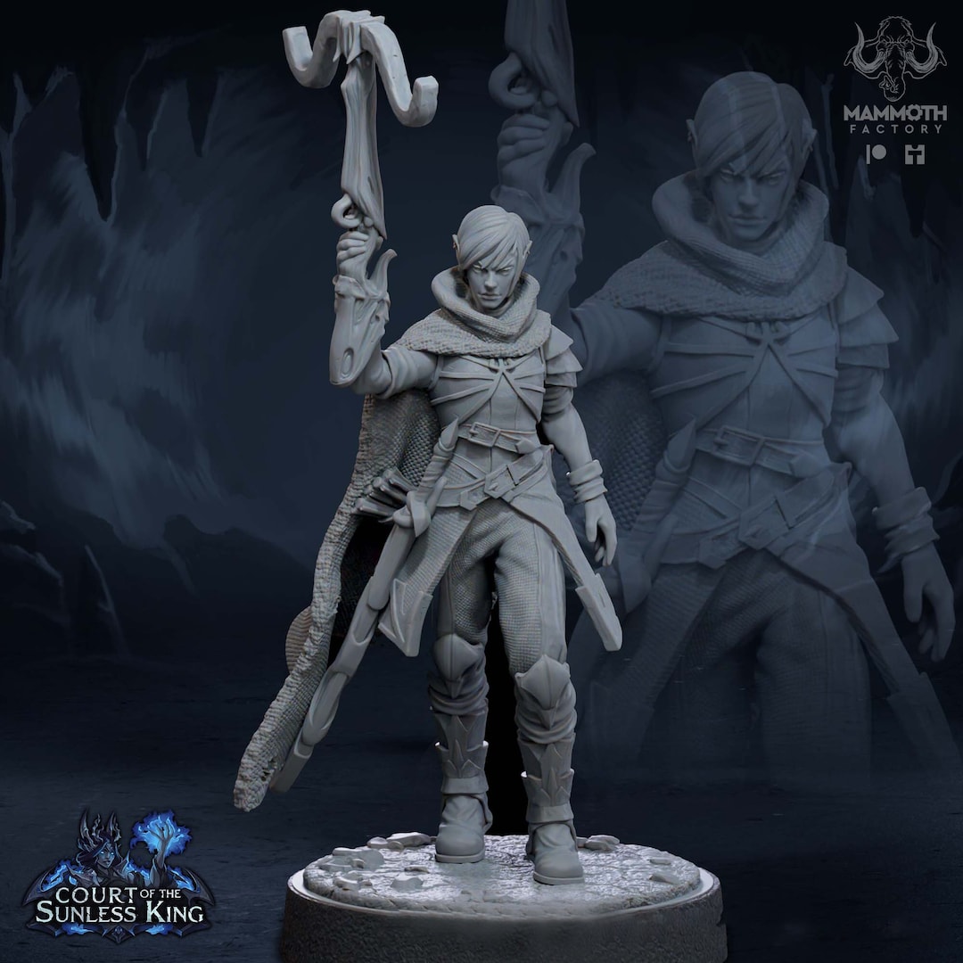 Female Elf Gloom Stalker Ranger Crossbow Expert Unpainted | 5 Sizes ...