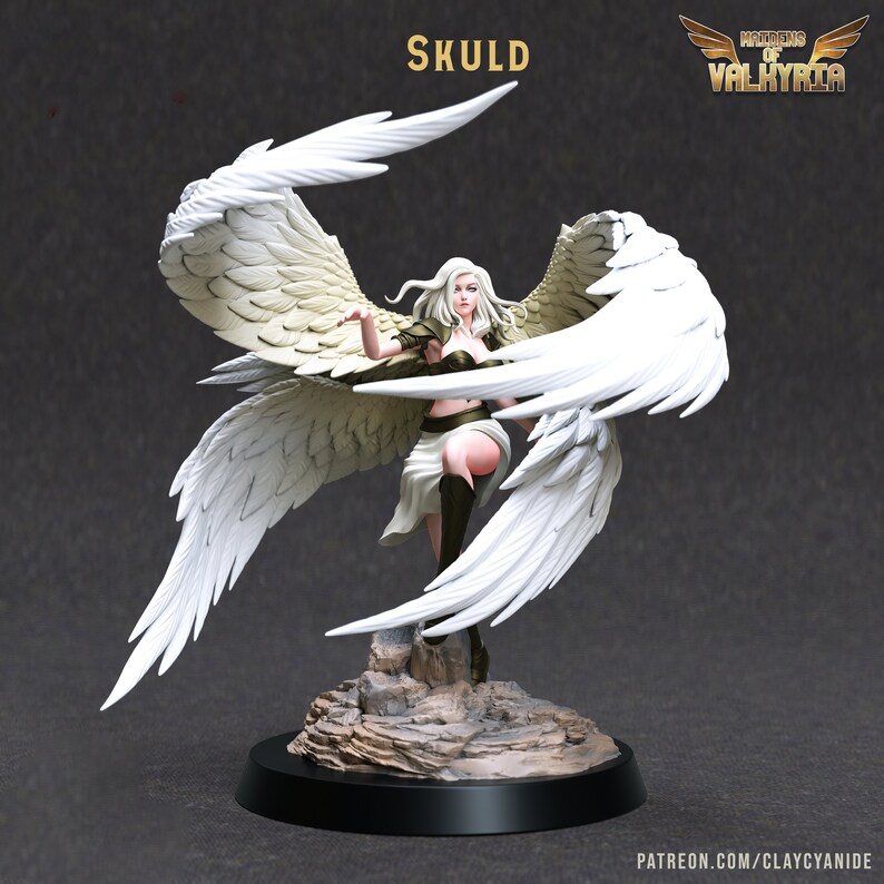 Female Valkyrie Angel Celestial Paladin Vengeance | 5 Sizes /scales ...