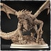 Chromatic Red Dragon (4 Sizes) D&D Miniature | 250mm Long, 225mm Wing ...