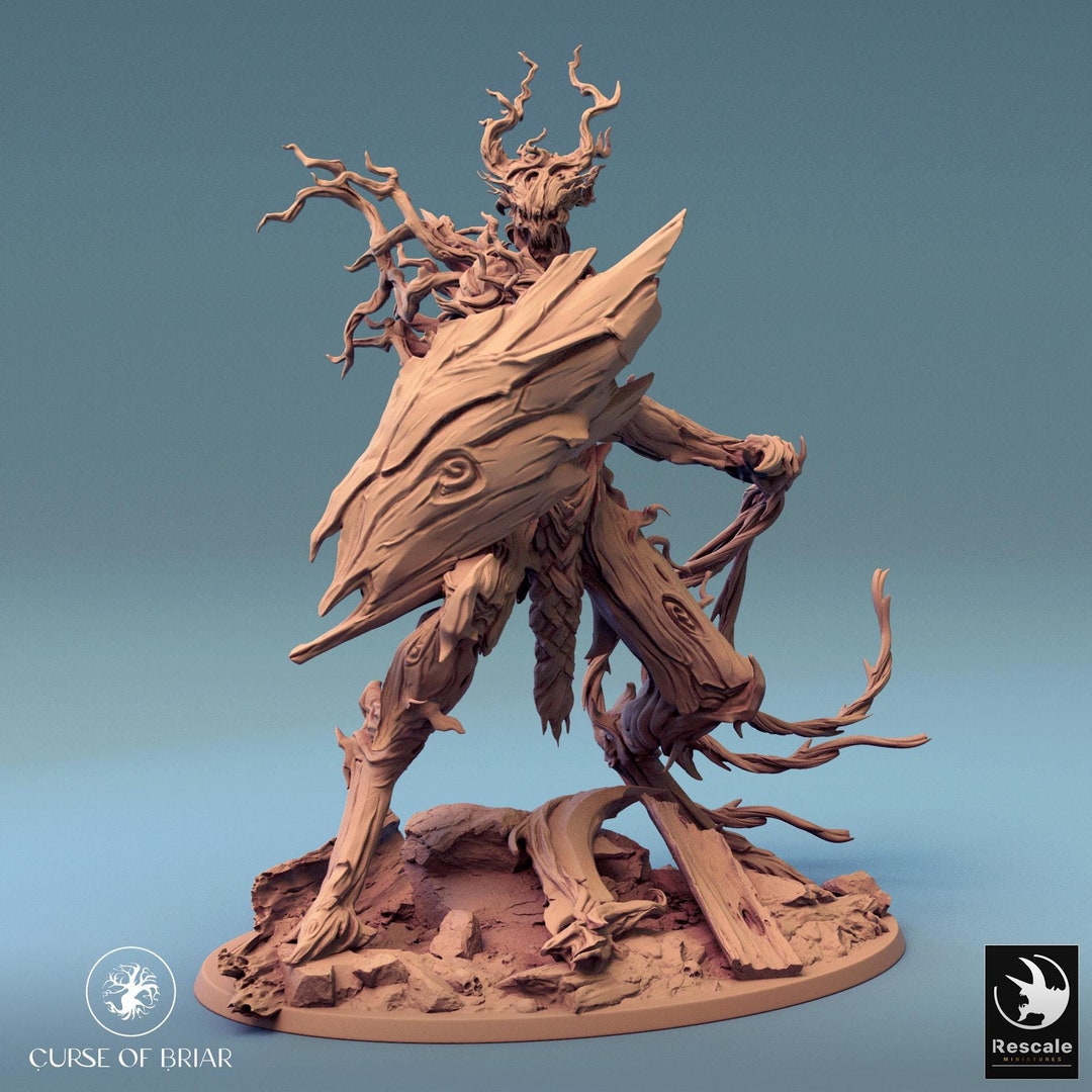 Twig Blight Treant (various Sizes) | 5 Sizes /scale Resin Mini | D&D ...